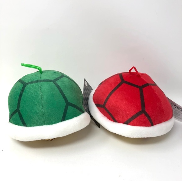 Good Stuff | Toys | Set Of 2 Nintendo Super Mario Kart Green Red Shell ...